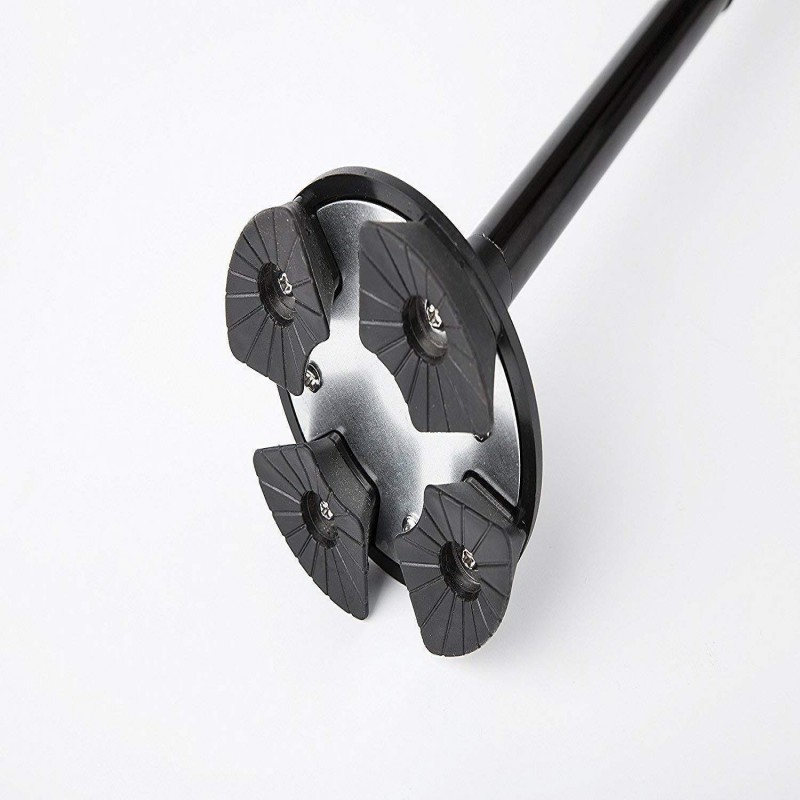 Buy Twin Grip Cane LED Folding Walking Triple Head Pivot Base Adjustable