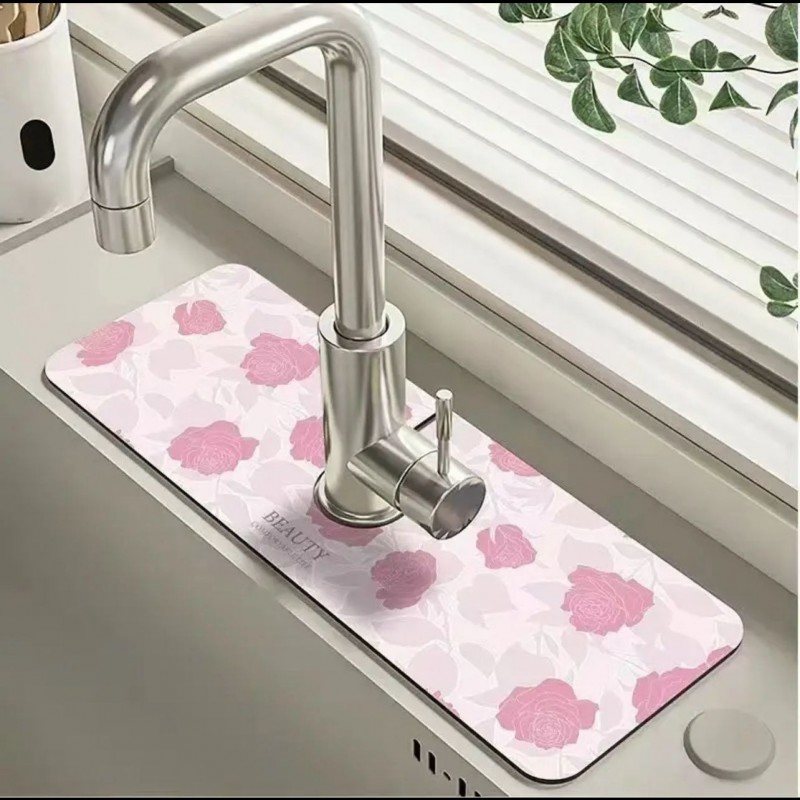 Buy Kitchen Sink Super Absorbent Non-Slip Sink Drain Pad