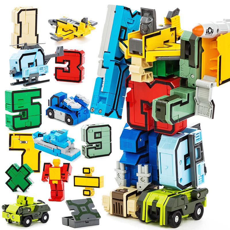 Buy DIY Creative Education Blocks Assembling Action Figure ...