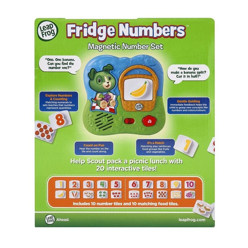 Buy Leap Frog Fridge Numbers Magnetic Learning Set