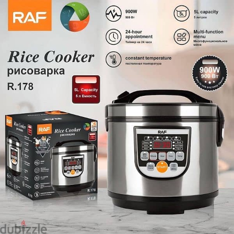Buy RAF 5L Multifunctional Electric Rice Cooker