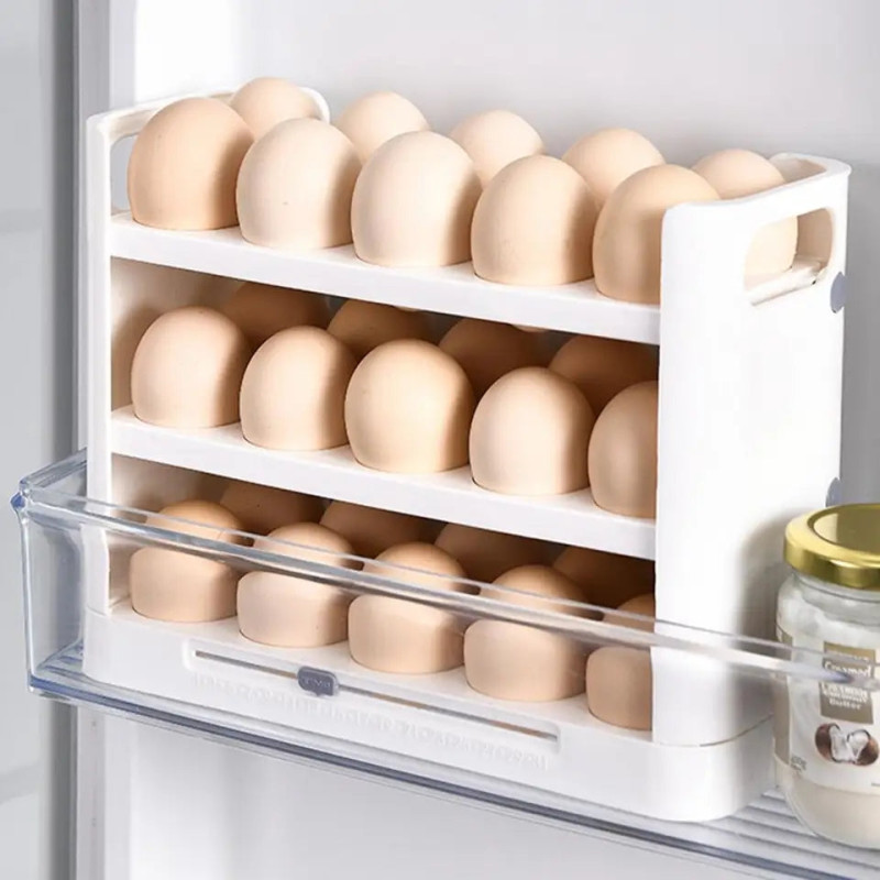 Egg Storage Organizer Shelf | Hamza Store