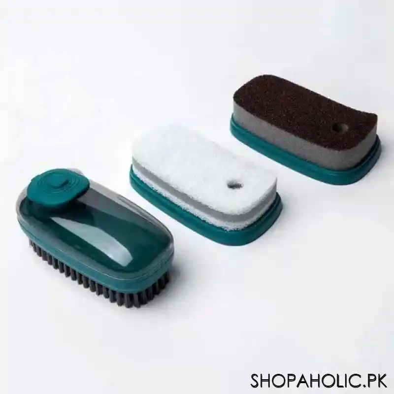 Buy 3 In 1 Liquid Adding Cleaning Brush Price in Pakistan