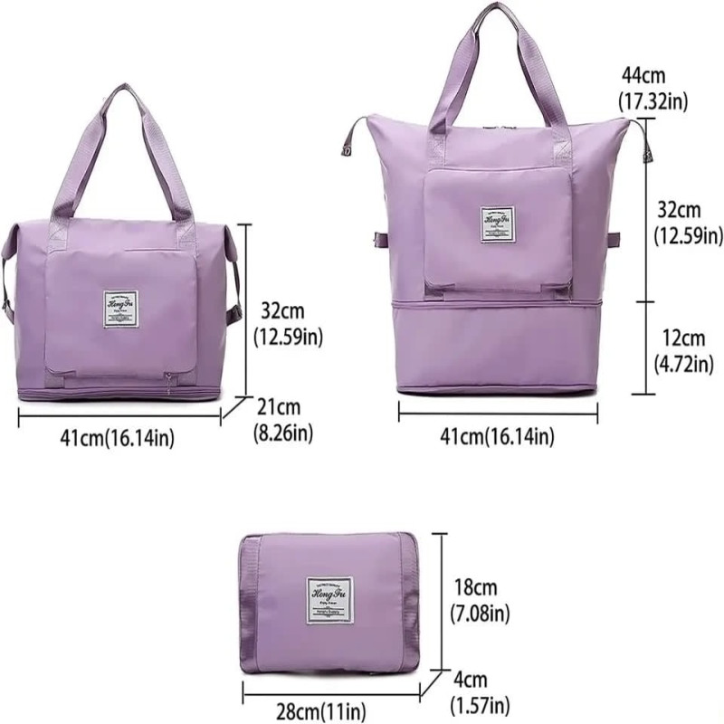 Expandable Fashion Travel Bag | Hamza Store