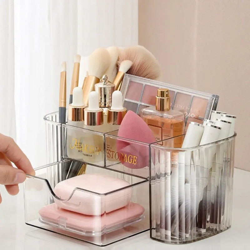 Transparent Makeup Storage Organizer | Hamza Store