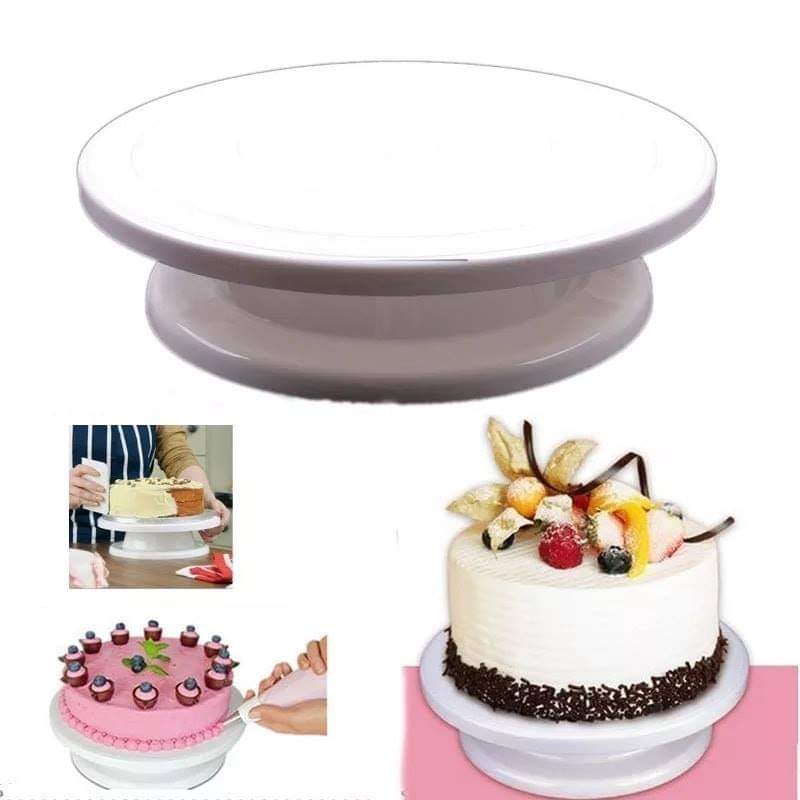 Cake Turntable Rotating Tray | Hamza Store