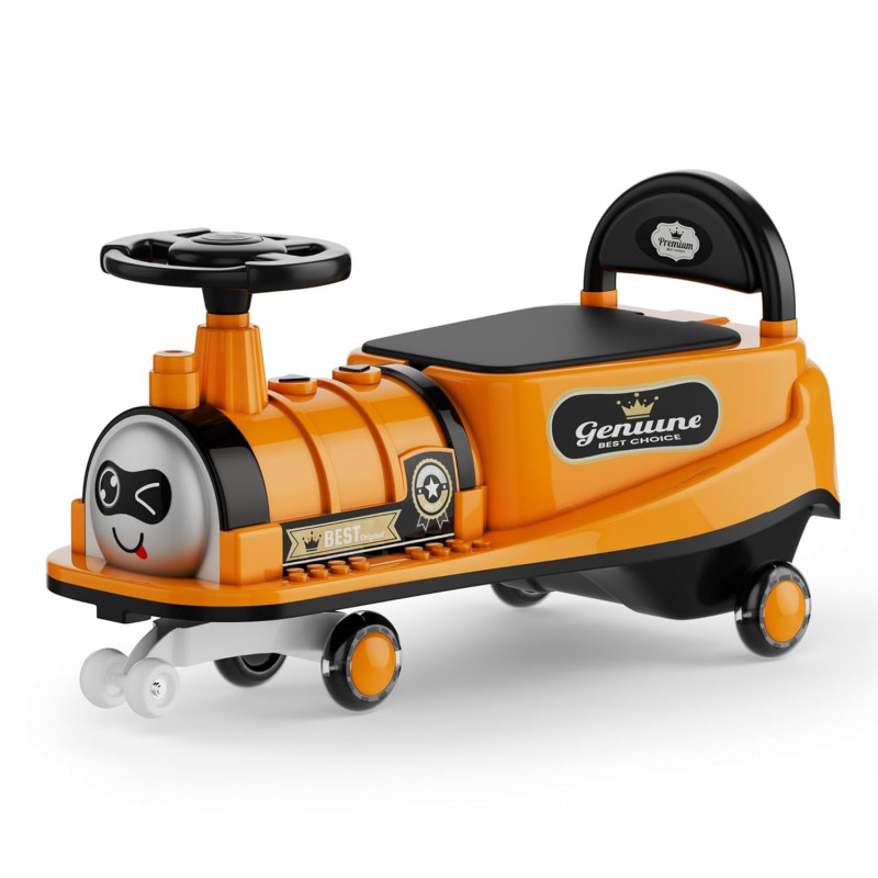 Ride-On Train ? ?Auto Walker? Fun For Little Ones Yellow | Hamza Store