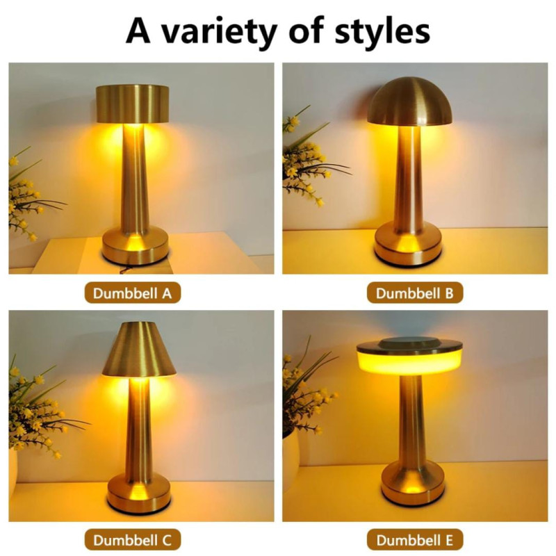 3 In 1 Retro Bar Table Lamp Color Lights | Hamza Store