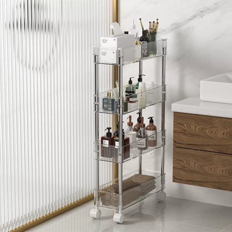 Acrylic Smart Trolley | Hamza Store