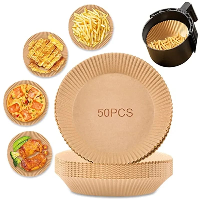 Buy Air Fryer Disposable Paper (Pack of 50)