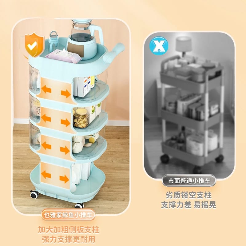 Baby Supplies Multi Purpose Trolley | Hamza Store