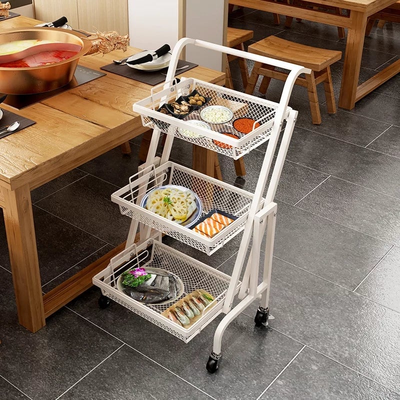 Flat Metal Trolley - 180 Degree | Hamza Store