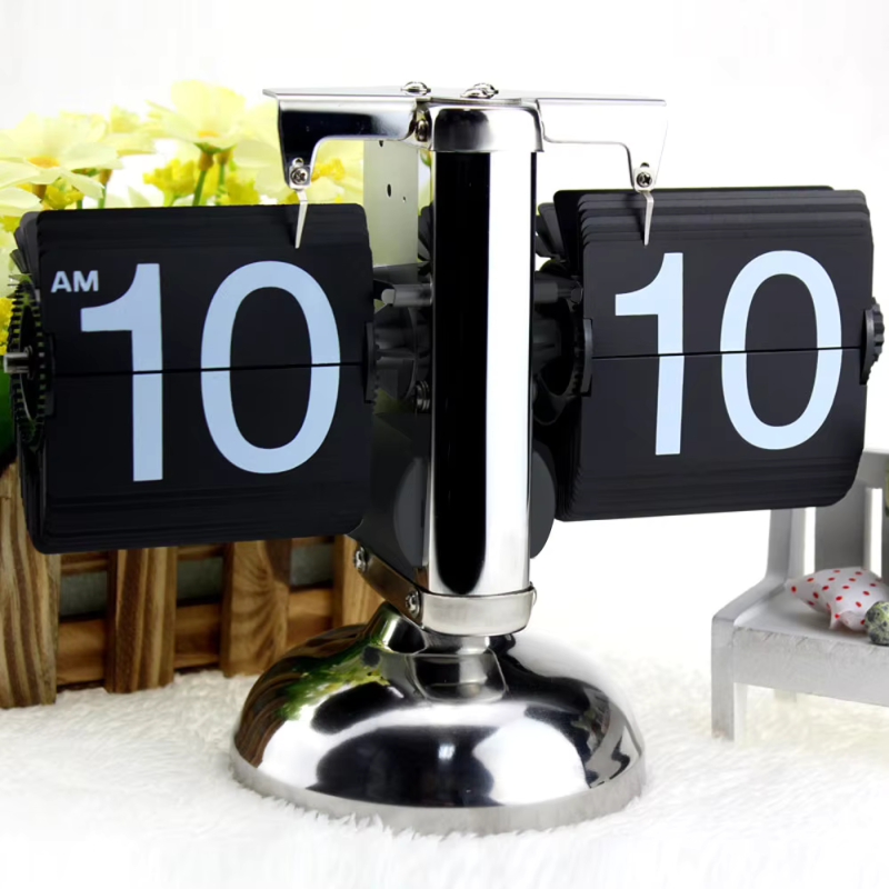 Flip Desk Mechanical Retro Flip Clock Perfect For Personal Use | Hamza ...
