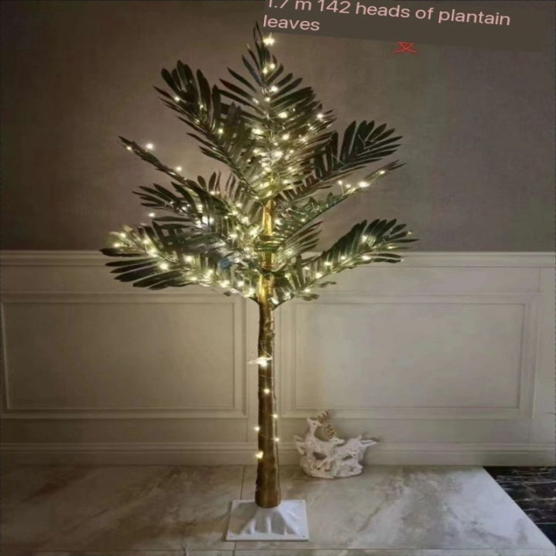 Green Coconut Led Tree - Natural Look Led Tree With Beautiful ...
